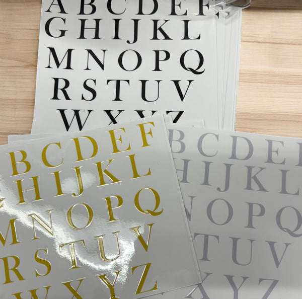 UV-DTF letter sheets – Stand Out Embroidery and Promotions